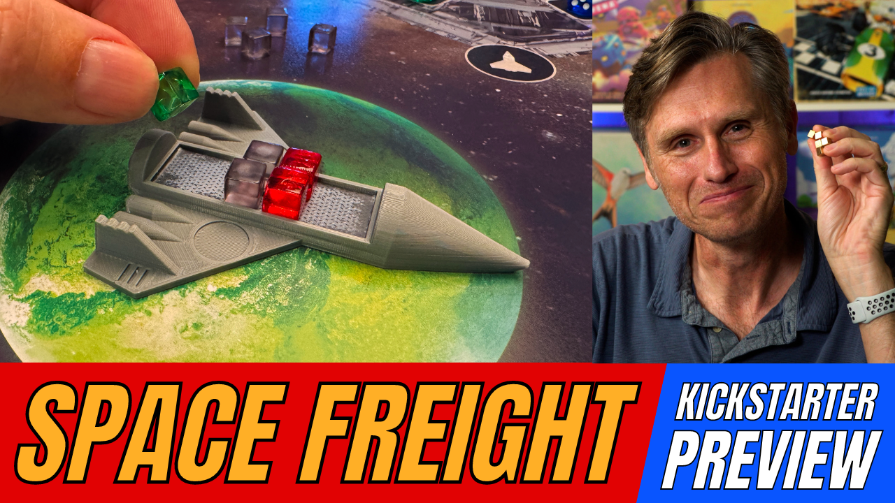 Space Freight Strikes GOLD! - The Game Bard: Board Games & Reviews
