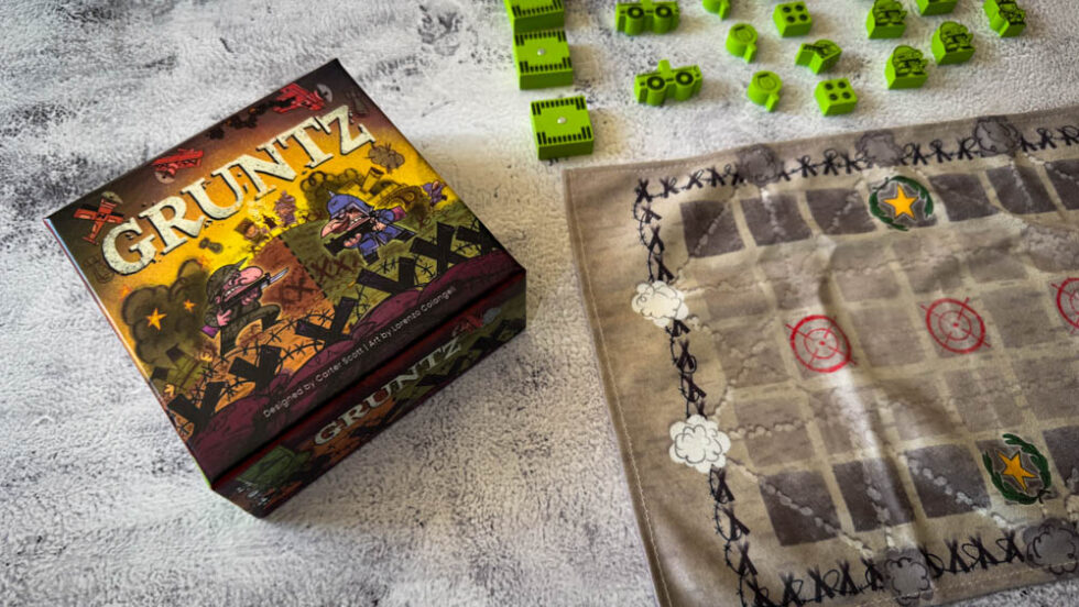 Gruntz Board Game Review - WWI Strategy with Magnetic Components ...
